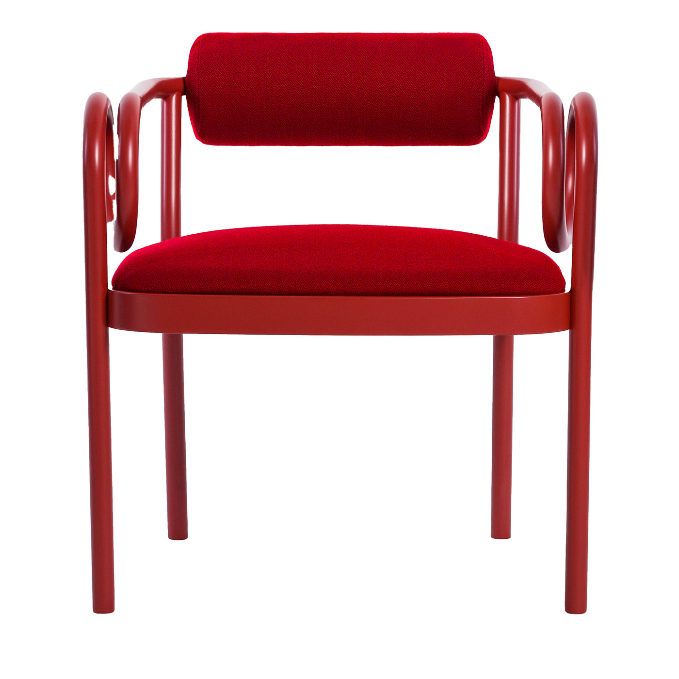 Loop Red Chair by India Mahdavi Gebrüder Thonet Vienna GmbH (GTV ...
