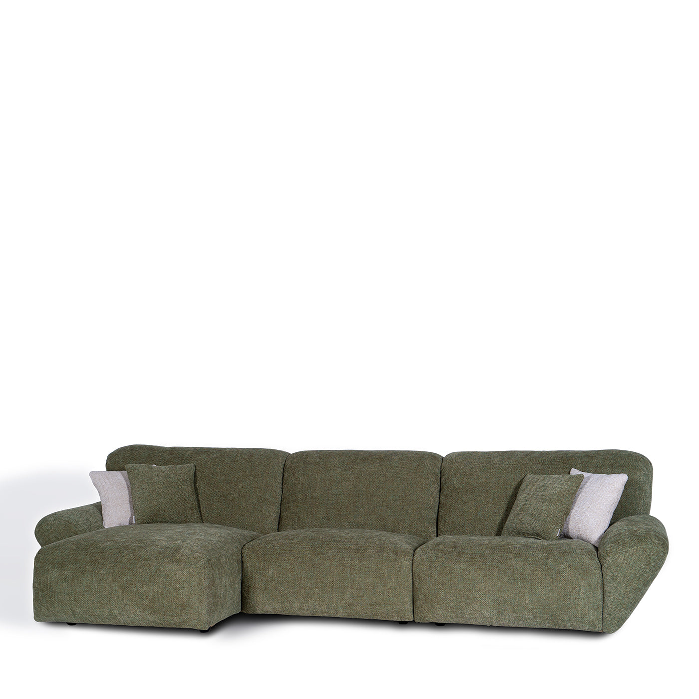 Beluga Green 3-Seater Sofa by Marco & Giulio Mantellassi Mantellassi ...