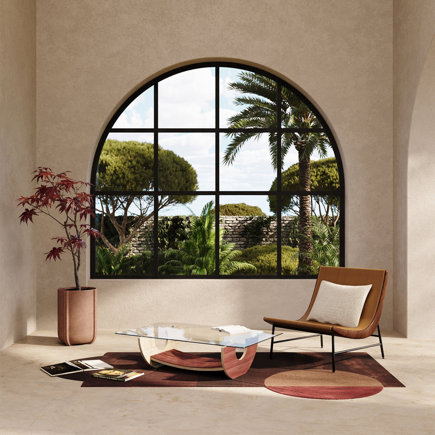 Trevi Coffee Table Winetage | Artemest