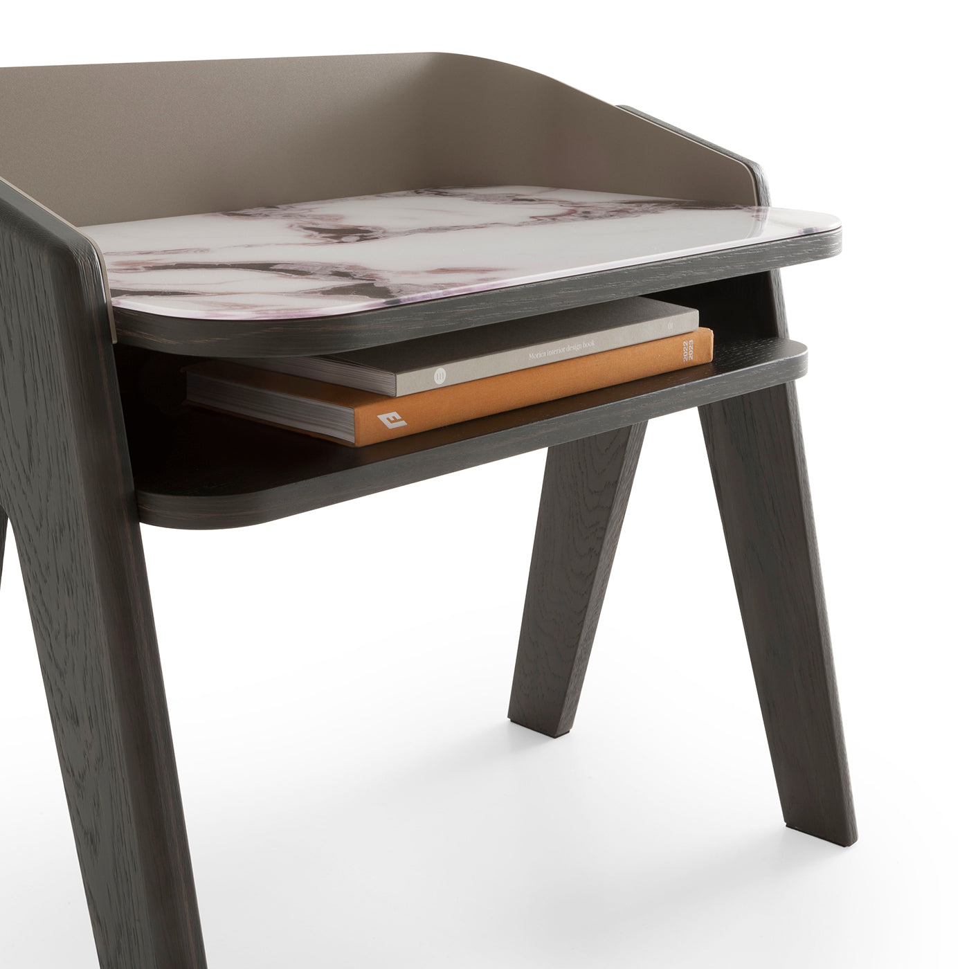 Bavero Trinity White Nightstand Morica Design | Artemest