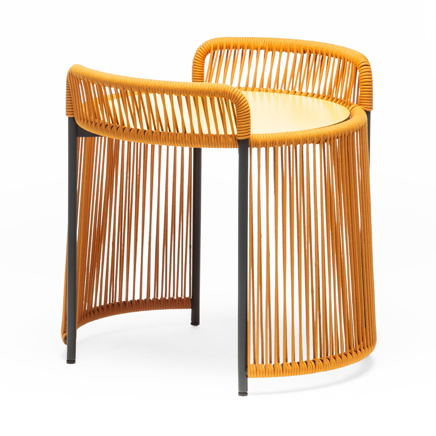 Altana Small Round Yellow Coffee Table by Antonio De Marco Chairs ...