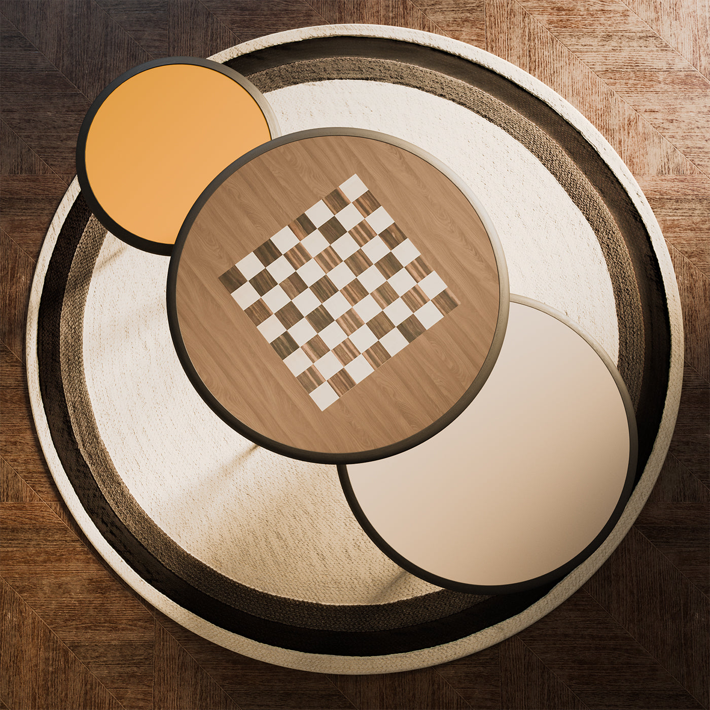 Carambola Game Side Table Morelato | Artemest