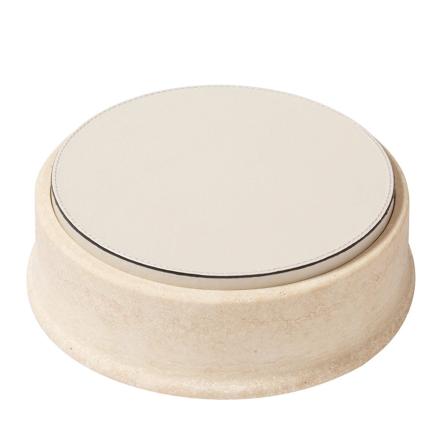 Rodi Marble Box Round Small Giobagnara | Artemest