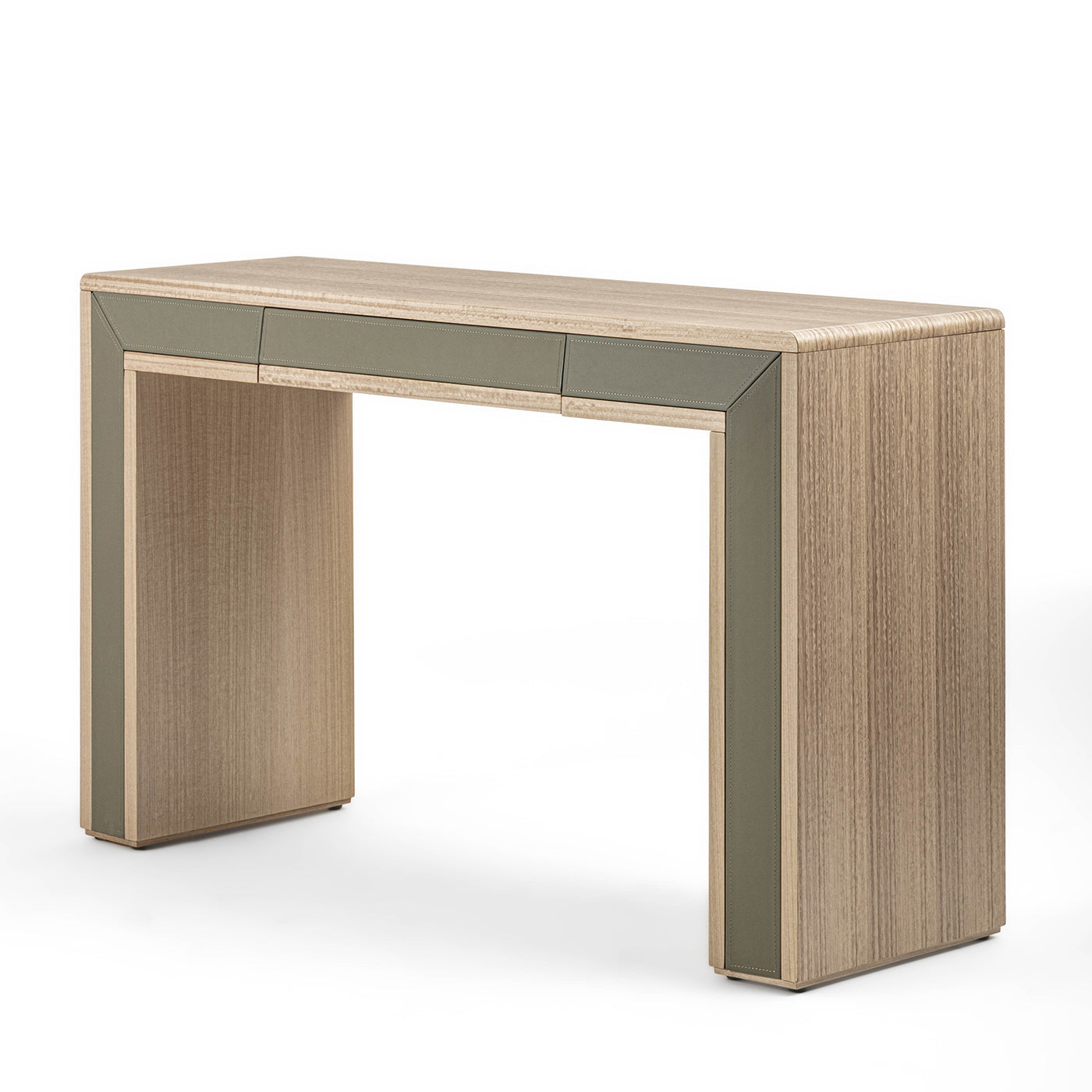 Galileo Lux Leather & Eucalyptus Console Carpanelli | Artemest