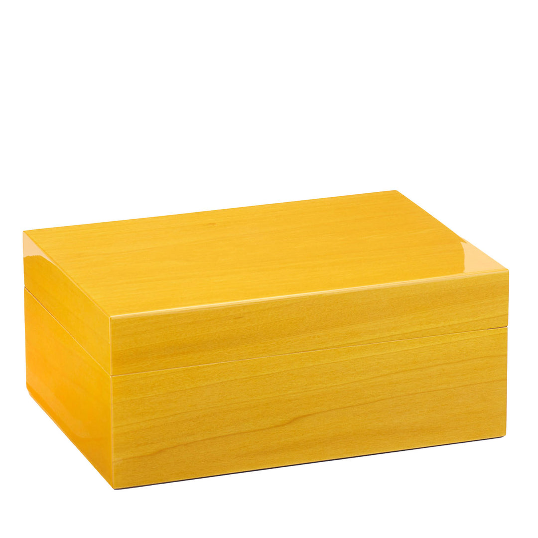 Roma Large Yellow Cigar Box Morici | Artemest