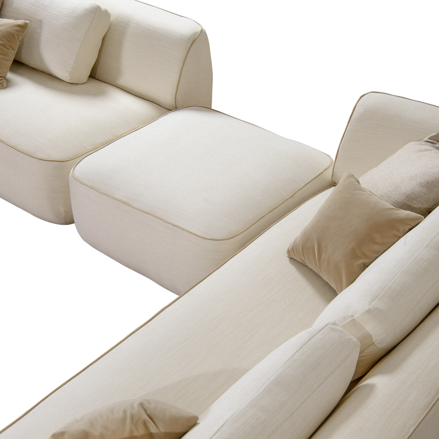 Duna Beige Modular Sofa Softhouse | Artemest