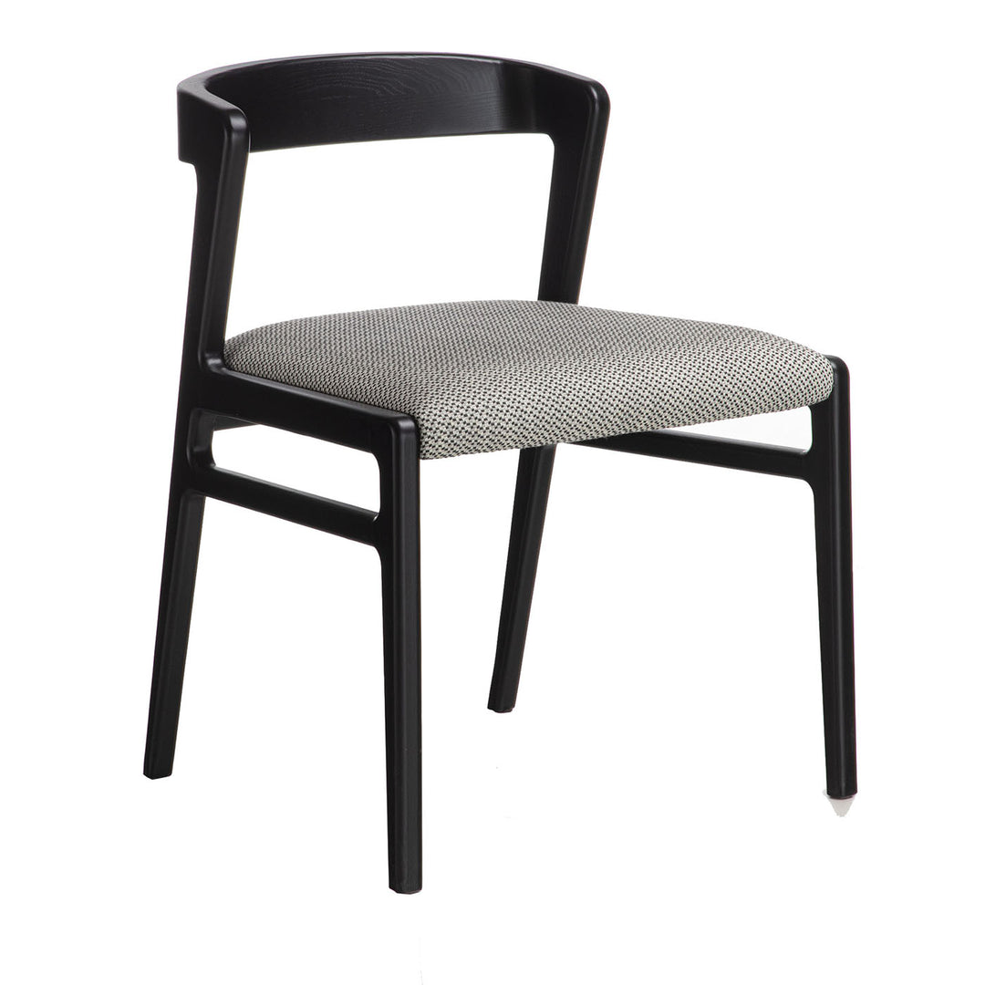 Aida Black Chair Carpanelli | Artemest