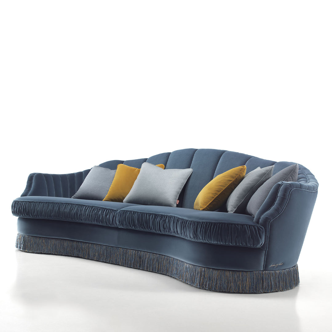 Ducale Blue Sofa Bedding Atelier | Artemest