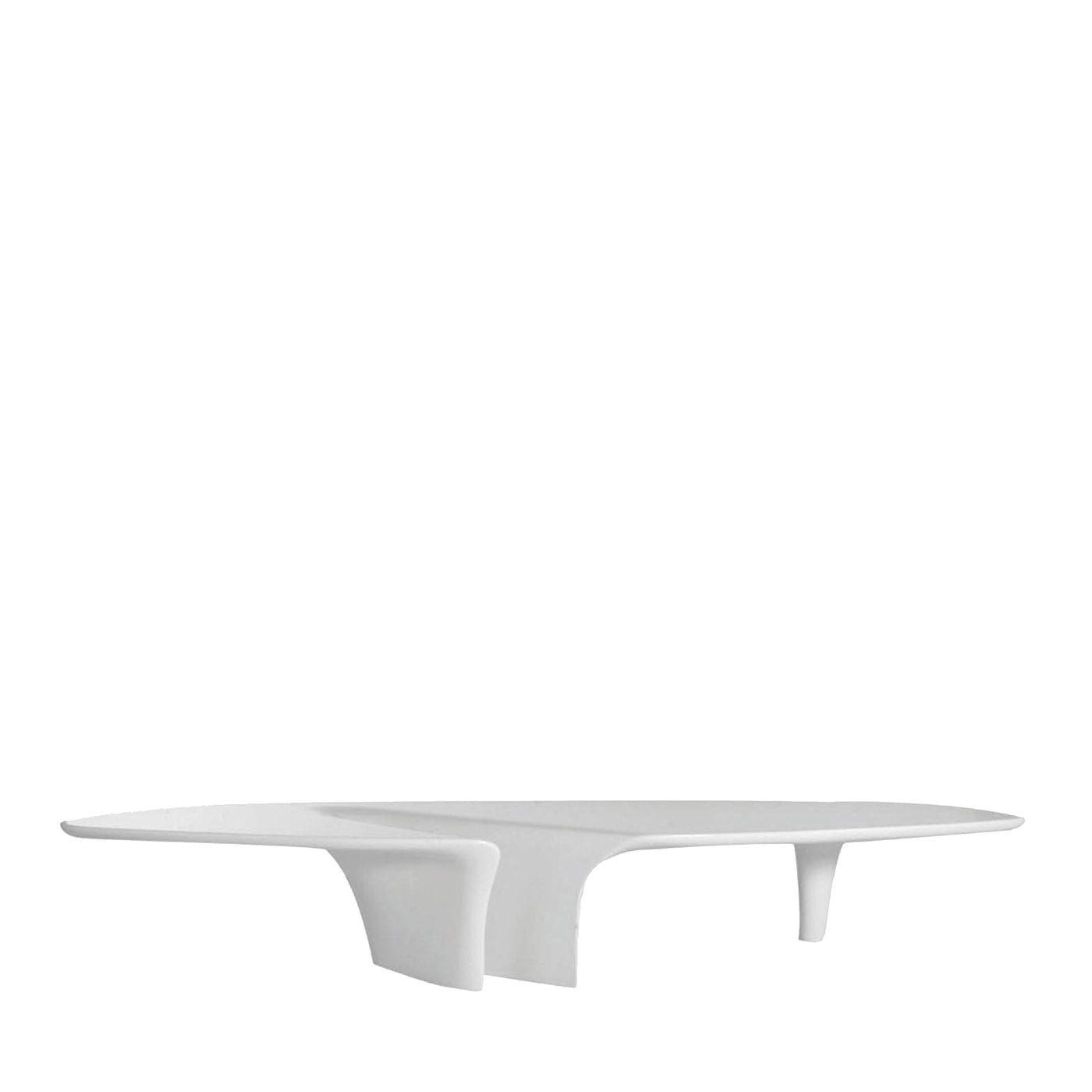 Waterfall White Coffee Table by Fredrikson Stallard Driade | Artemest