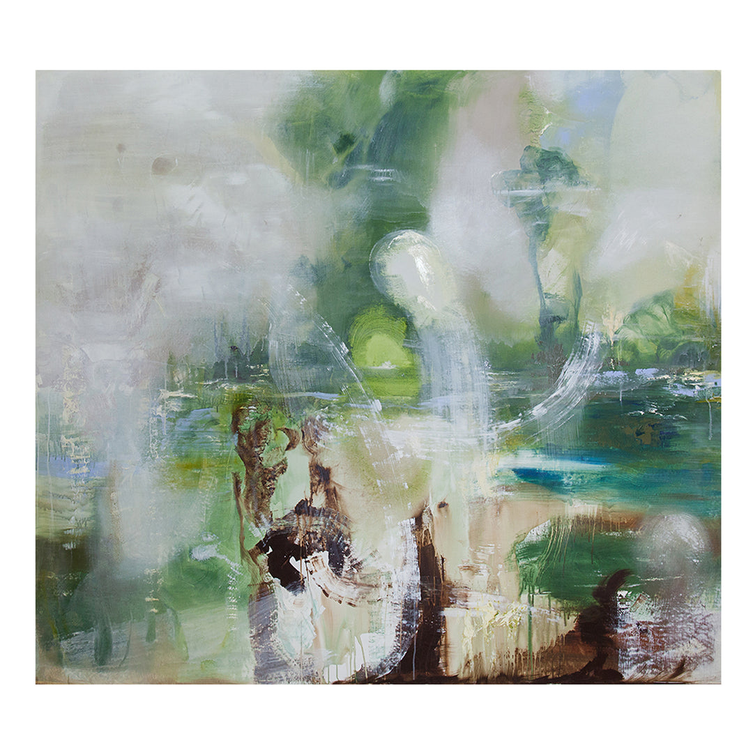 Terra Mossa Acrylic Painting on Canvas Angelo Bellobono | Artemest