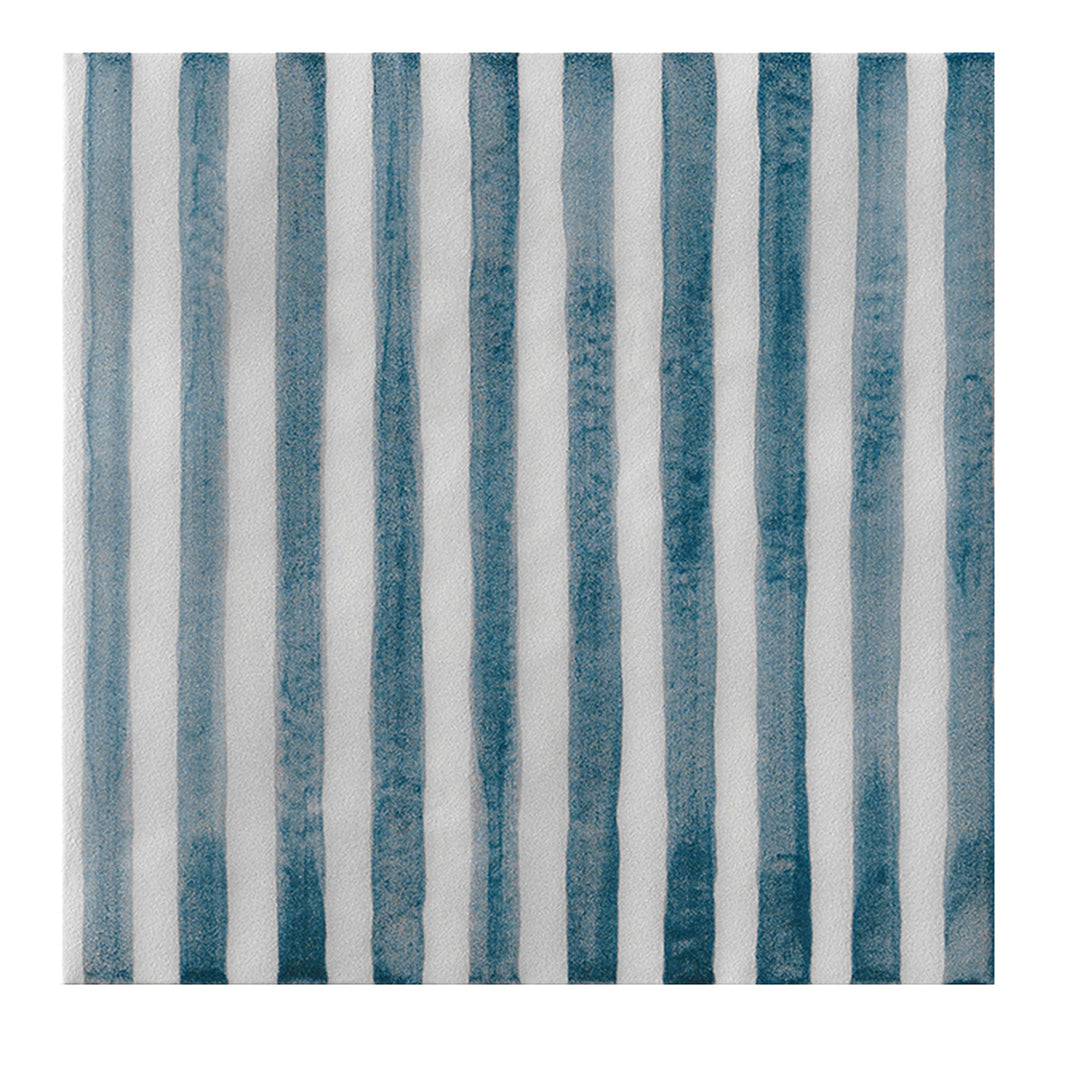 Ot Palau Pavone Pigeon-Blue Set of 24 Square Tiles Cerasarda | Artemest