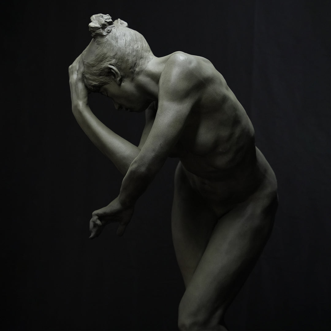 Ewe Light Grey Resin Sculpture Bertrand Godefroy | Artemest