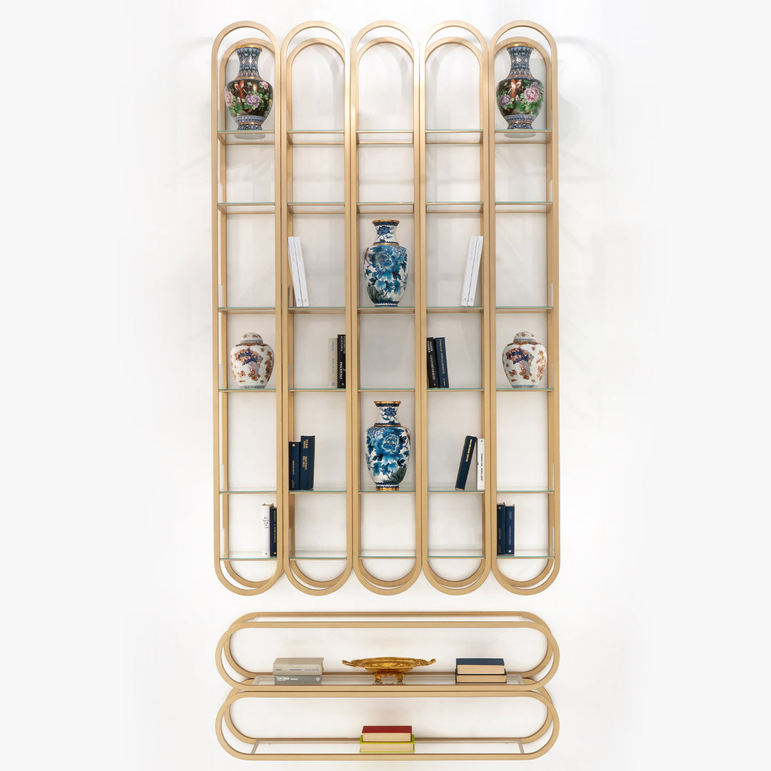 VERTICAL METAL BOOKCASE CG Capelletti | Artemest